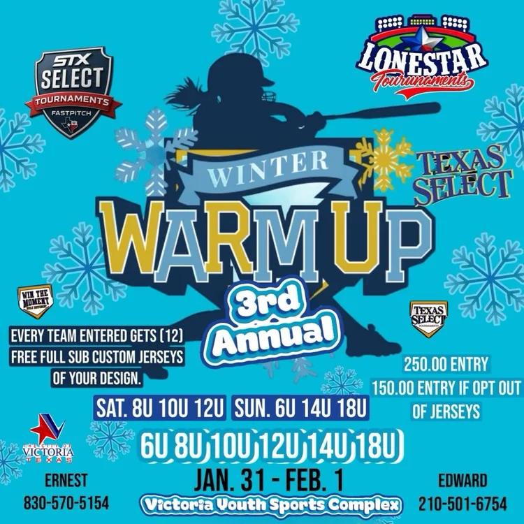 3rd Annual Winter Warm UP — POWERED BY TEXAS SELECT TOURNAMENTS