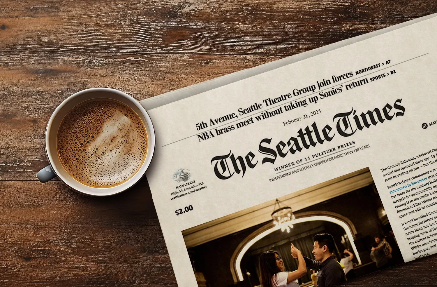 The Seattle Times: Seattle’s Century Ballroom Space to Change Hands ...