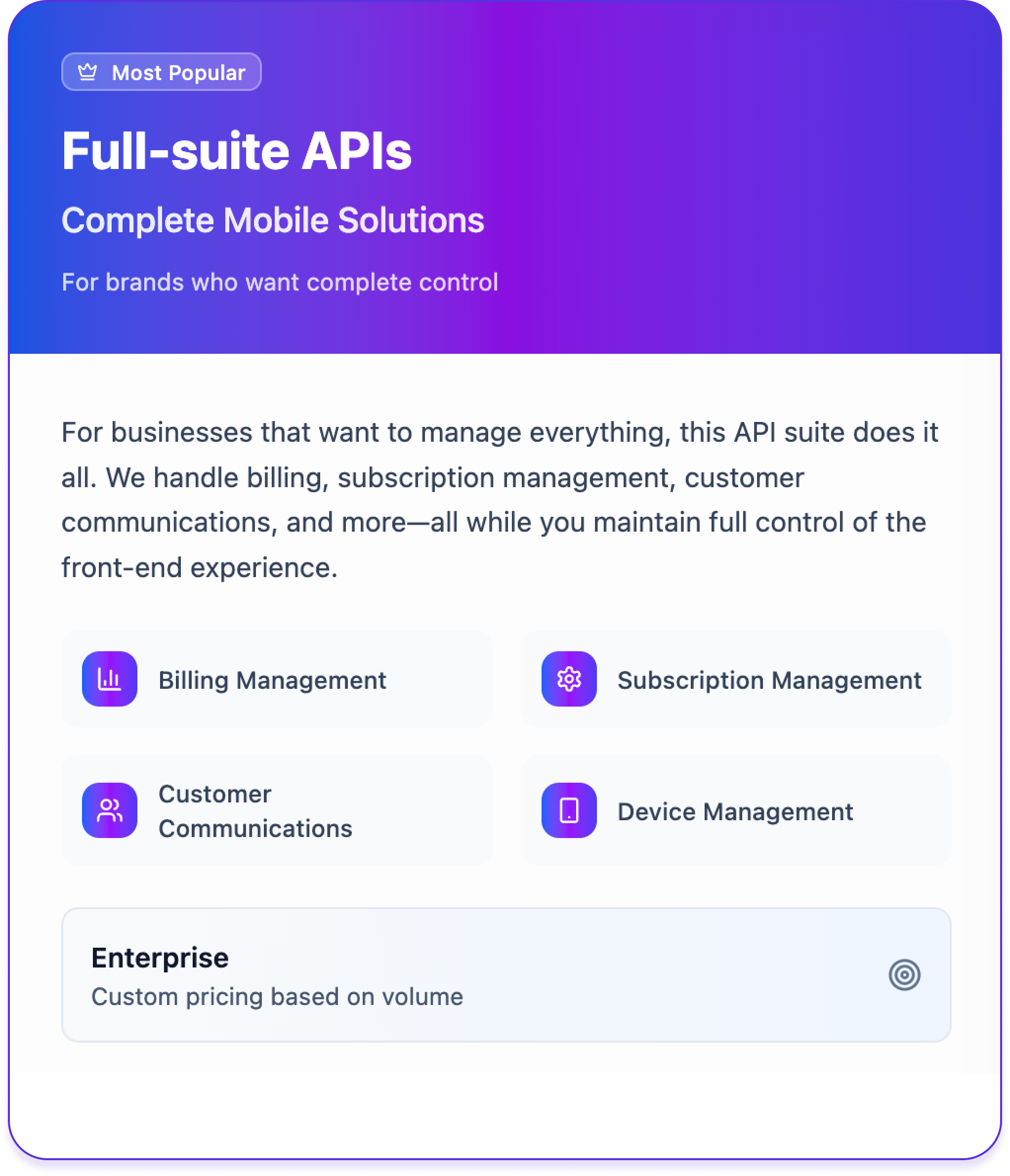 API Suite - Reach — Reach Platform