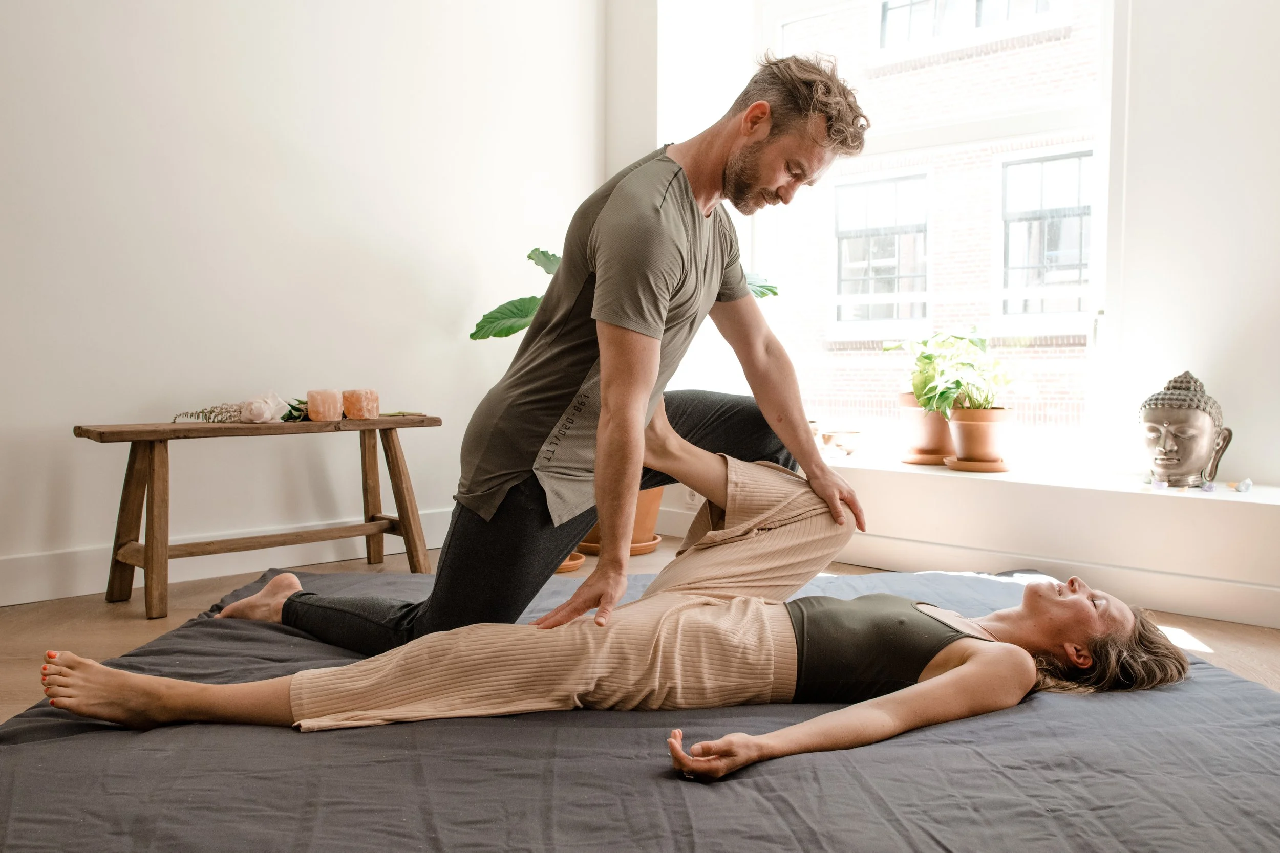 Shiatsu massage — Tension Tamers