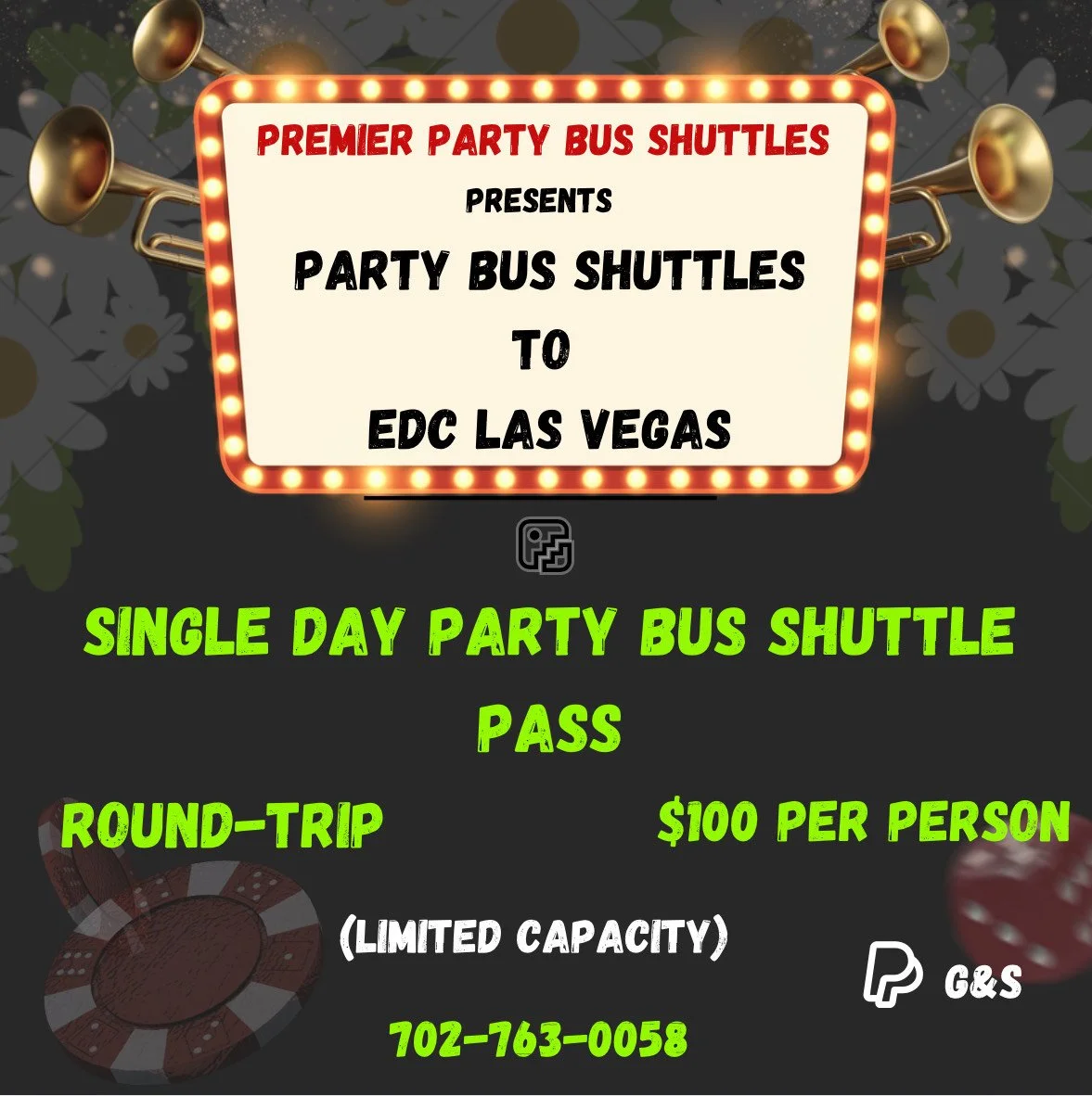 Shuttles to EDC Las Vegas 2025 | Premier Promotions
