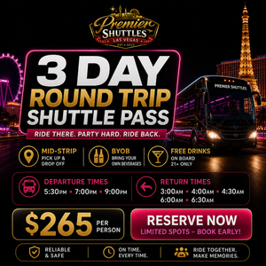 EDC Las Vegas Shuttles 2027 | Premier Shuttles Las Vegas| EDC Las Vegas ...