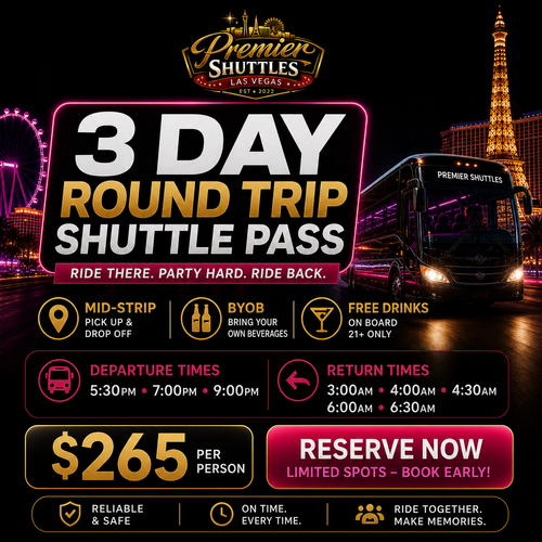 EDC Las Vegas Shuttles 2027 | Premier Shuttles Las Vegas| EDC Las Vegas ...