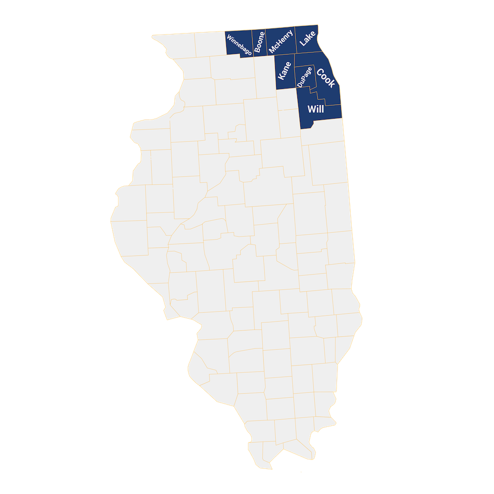 Areas We Serve - Roofing & Exterior Services Near You in WI & IL ...