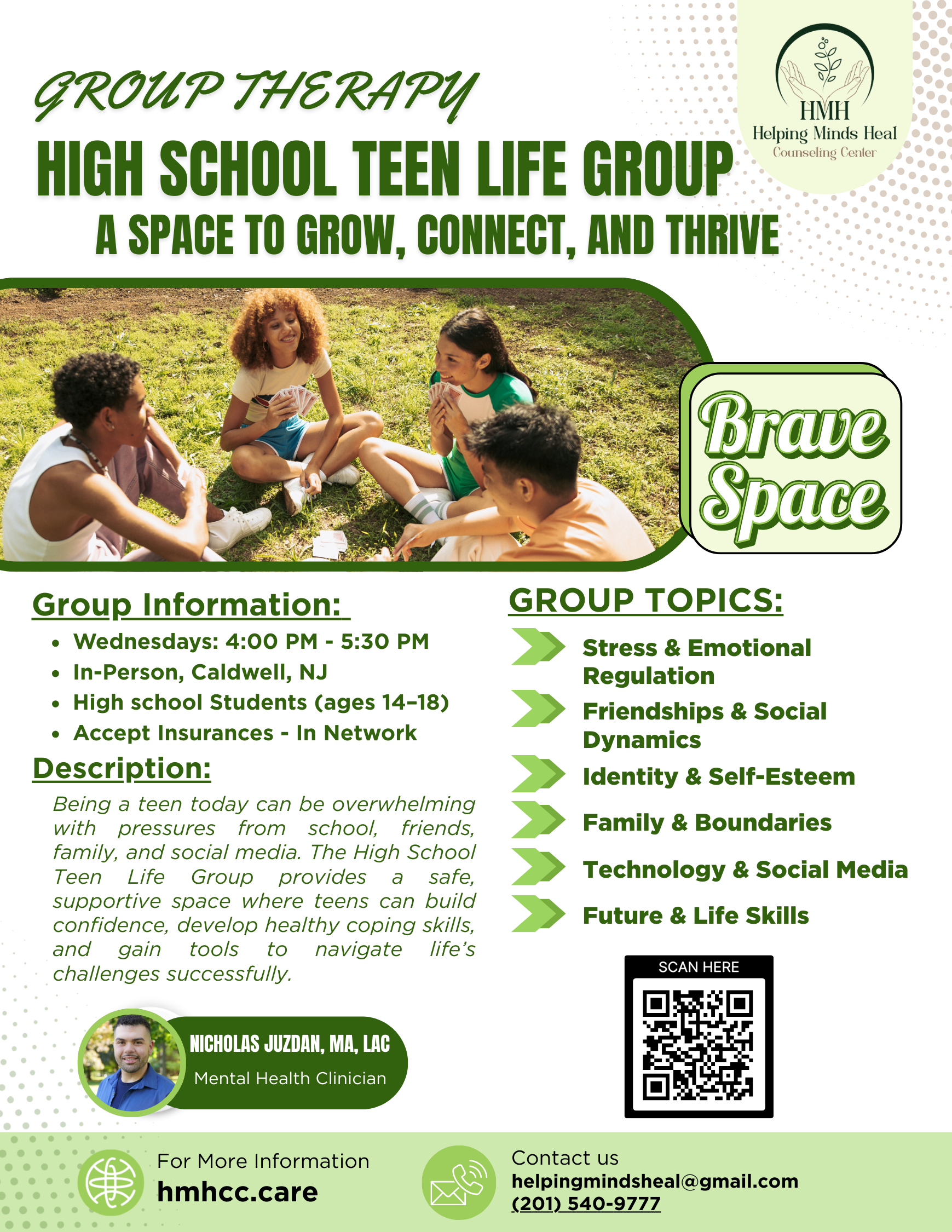 Group Therapy — Helping Minds Heal Counseling