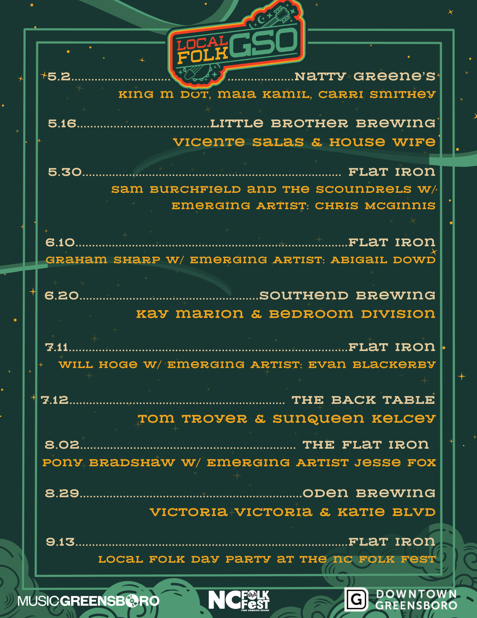 Local Folk GSO — NC Folk Festival