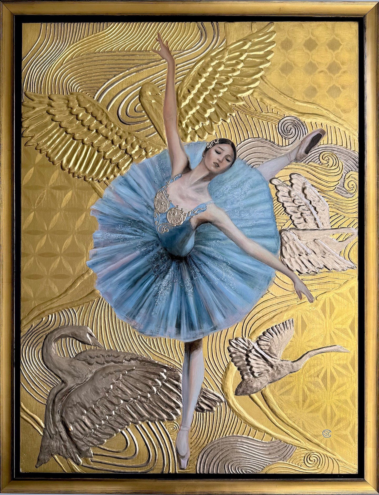 Shirley Yang Crutchfield | Artist | Gold Leaf Gilded Art