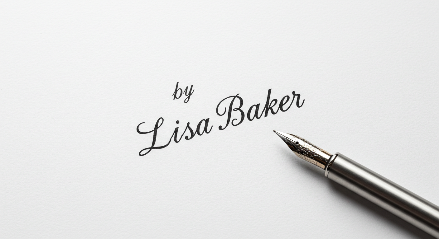 Lisa Baker - Writer of fiction books and lover of novels