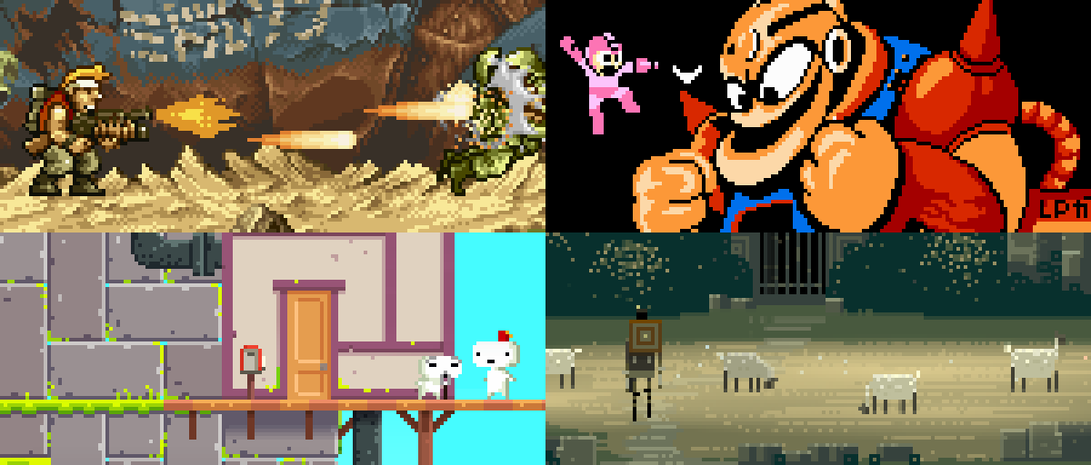 The Best Pixel Art Ever | Evolution of 8-Bit Art in Classic Video Games ...