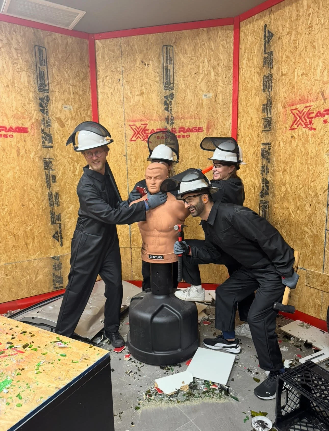 Rage Rooms — Xcape & Rage San Diego