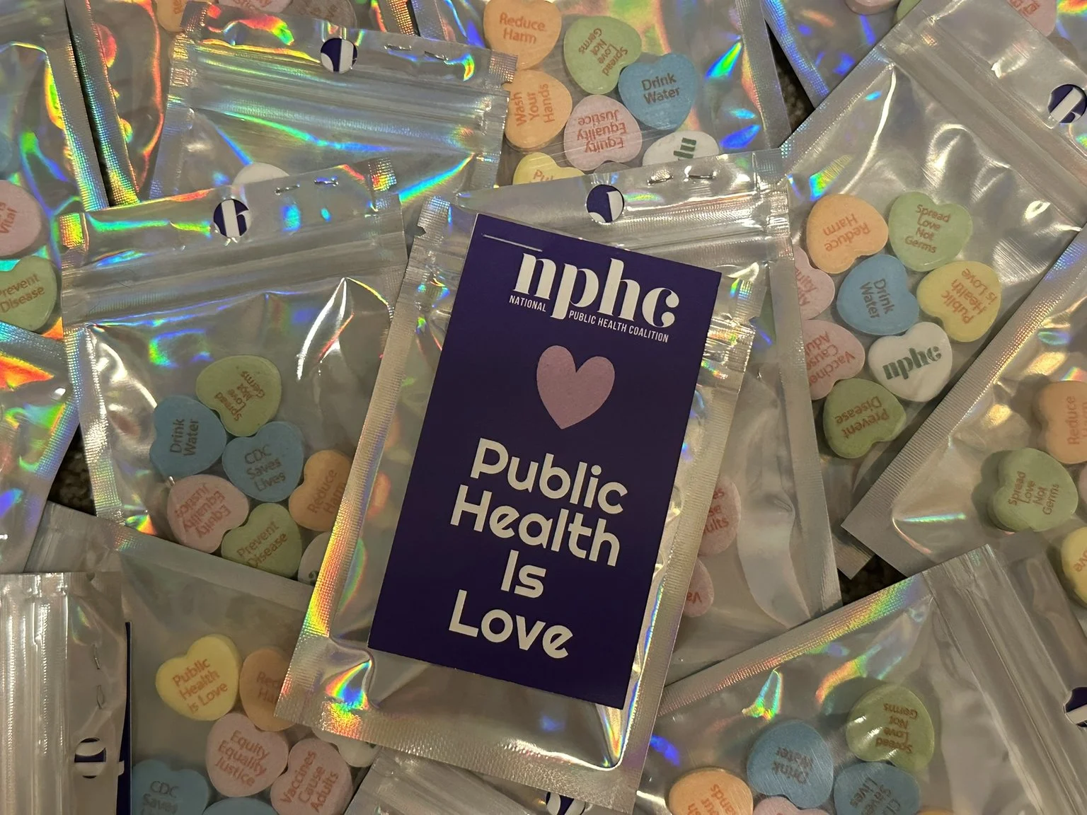 NPHC Valentine's Candy Hearts — Fired But Fighting