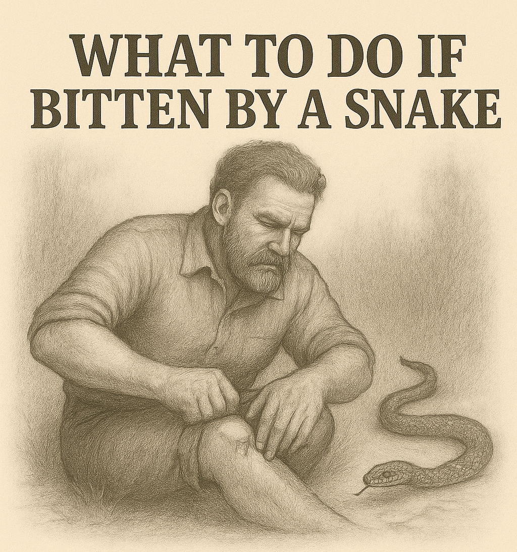 Day 47: how to deal with being bit by a snake — Skilled Survivalist