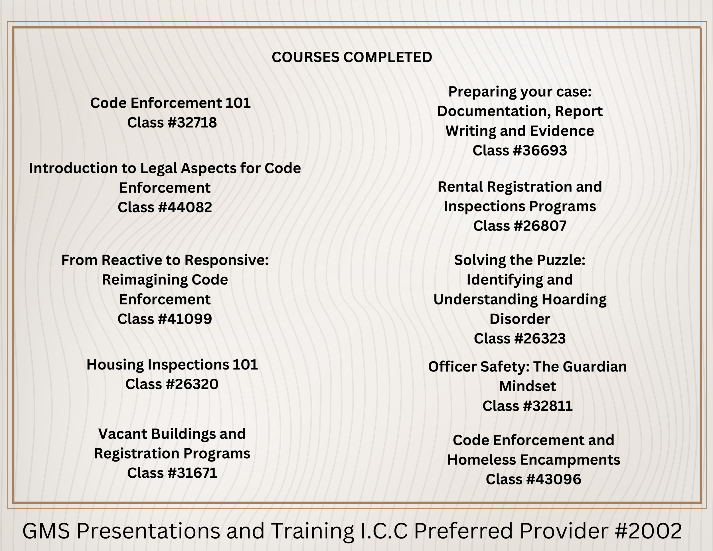 GMS Courses Certificate of Completion | Advance Your Career—Get ...