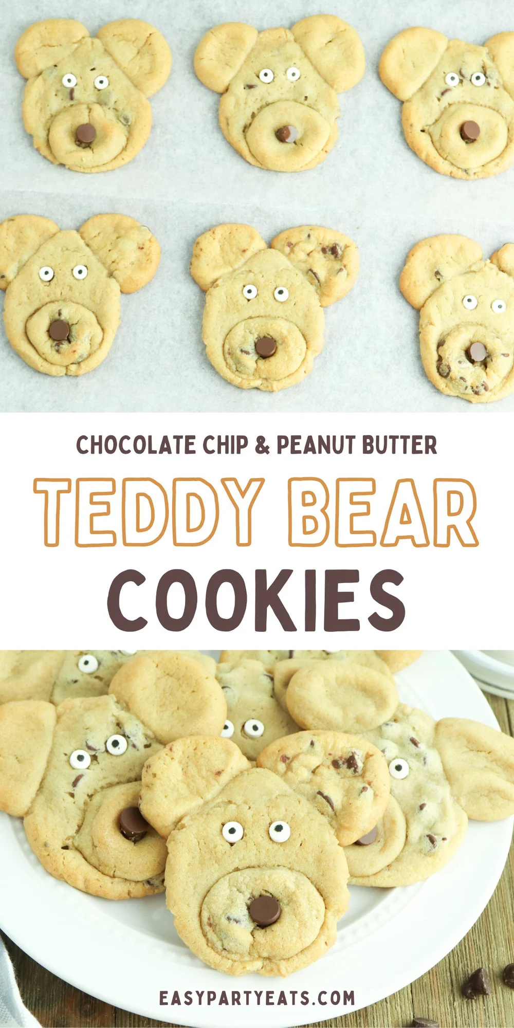 The Cutest Teddy Bear Cookies — Easy Party Eats