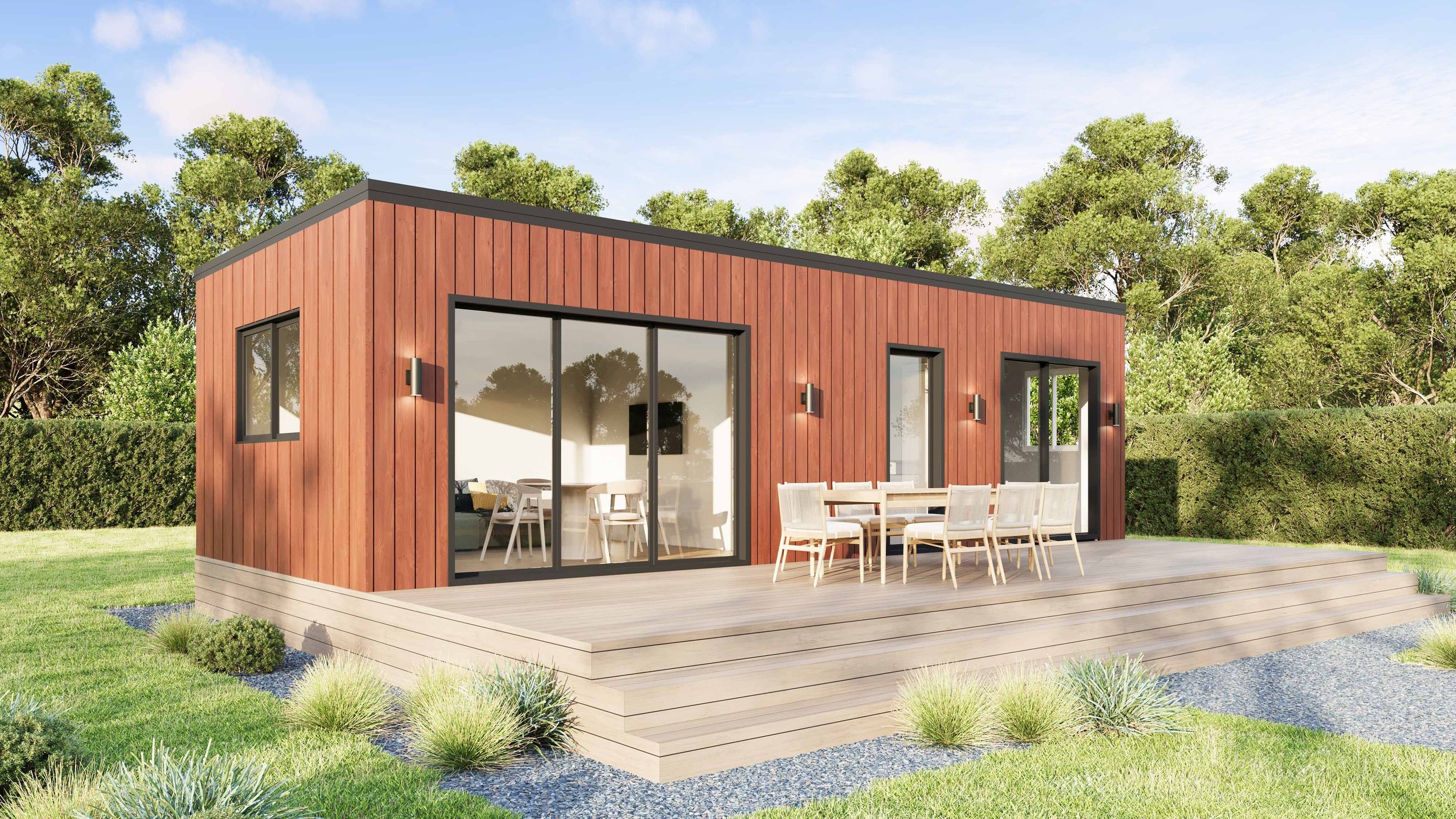 Piha | 1-Bedroom Transportable Home — Modern Settler Transportable Homes