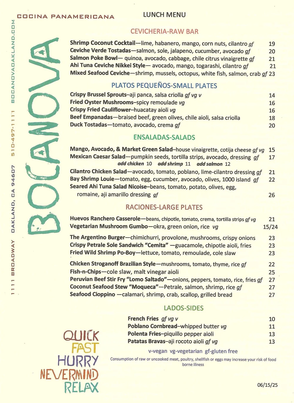 Bocanova Oakland