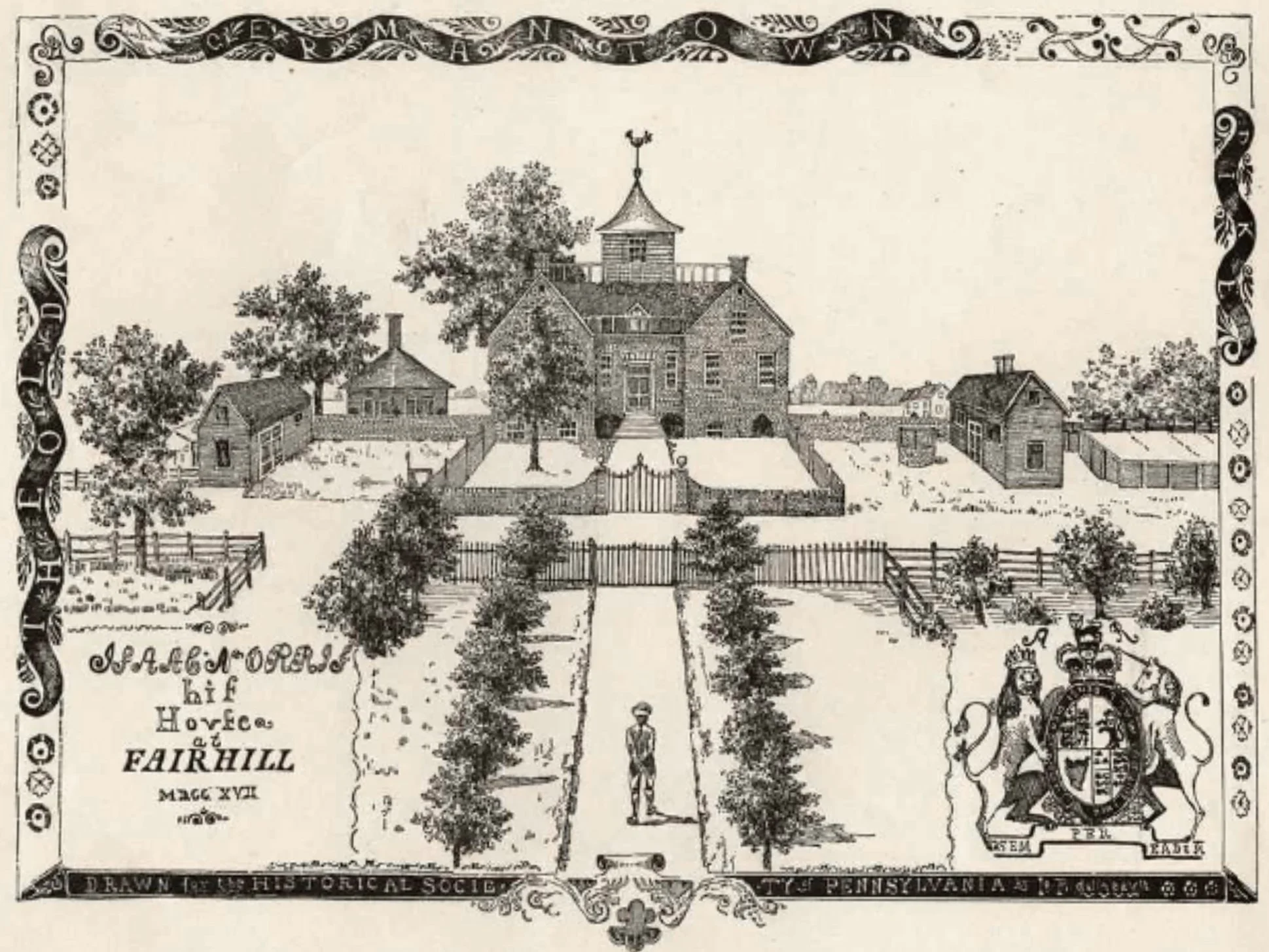 Isaac Norris House: Fairhill, Philadelphia — Historic Quaker Houses