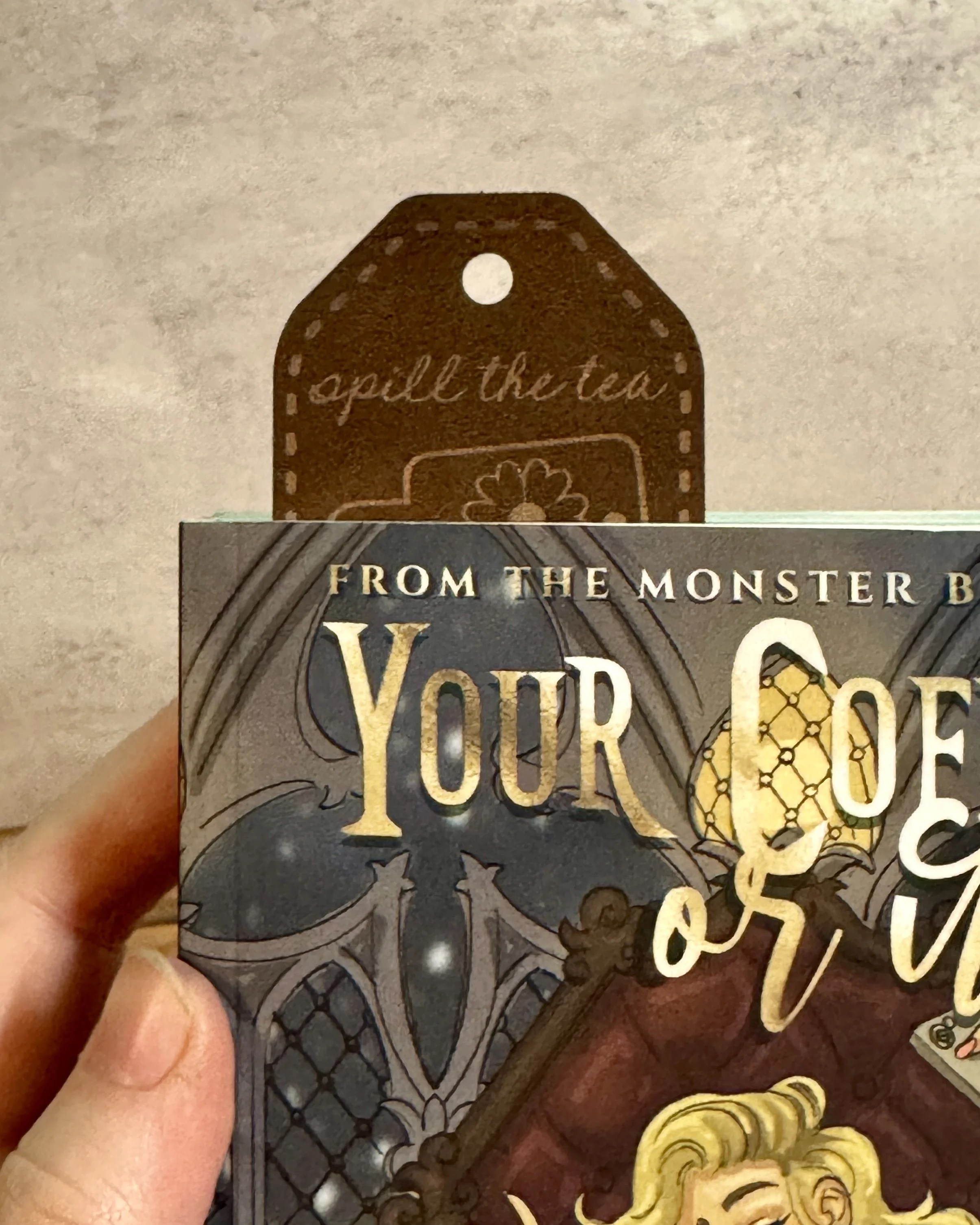 Spill the Tea Bookmark — JenBloom Studio | Wedding Invitations, Small ...