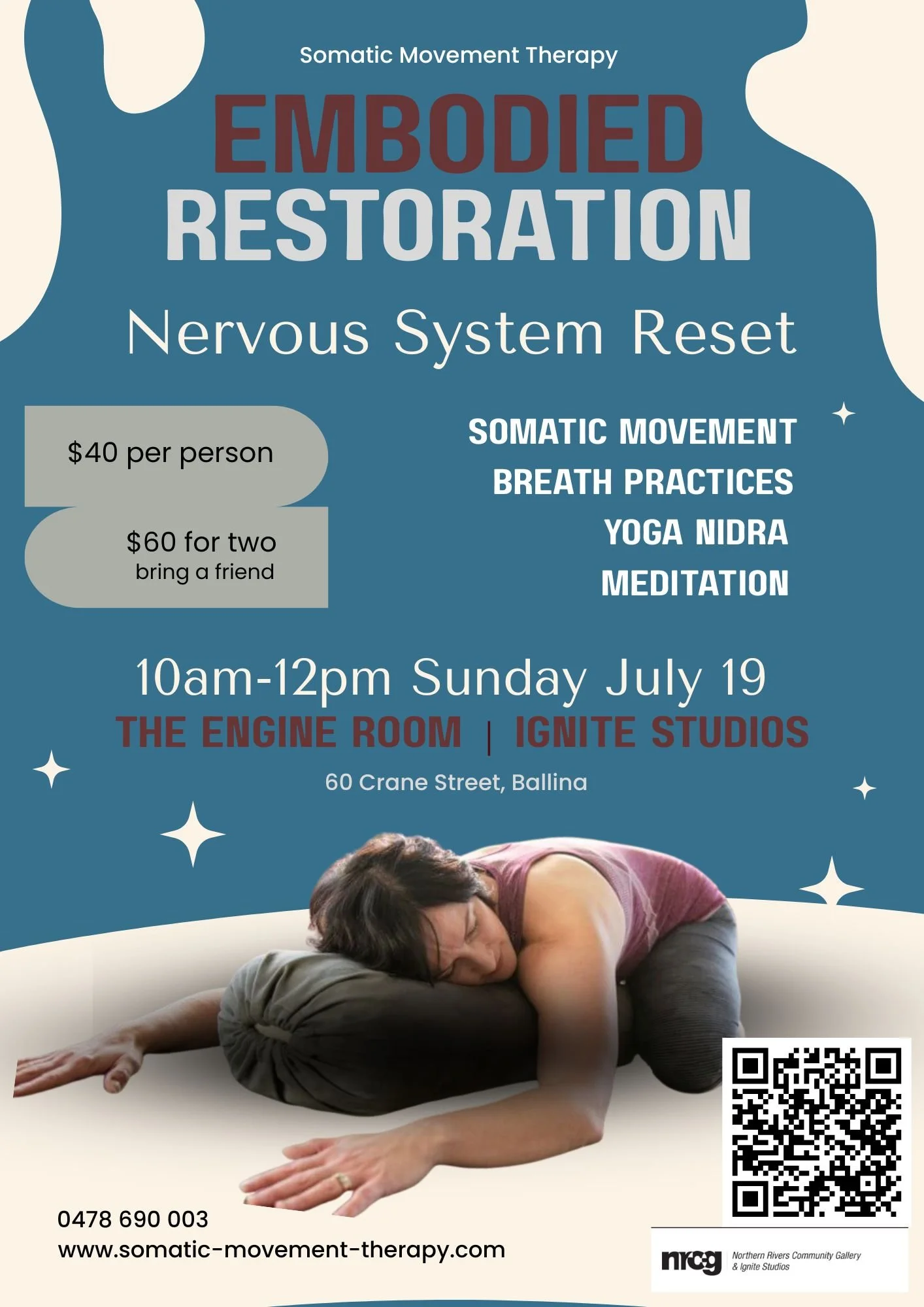 Embodied Restoration | Nervous System Reset Workshop | Ballina ...