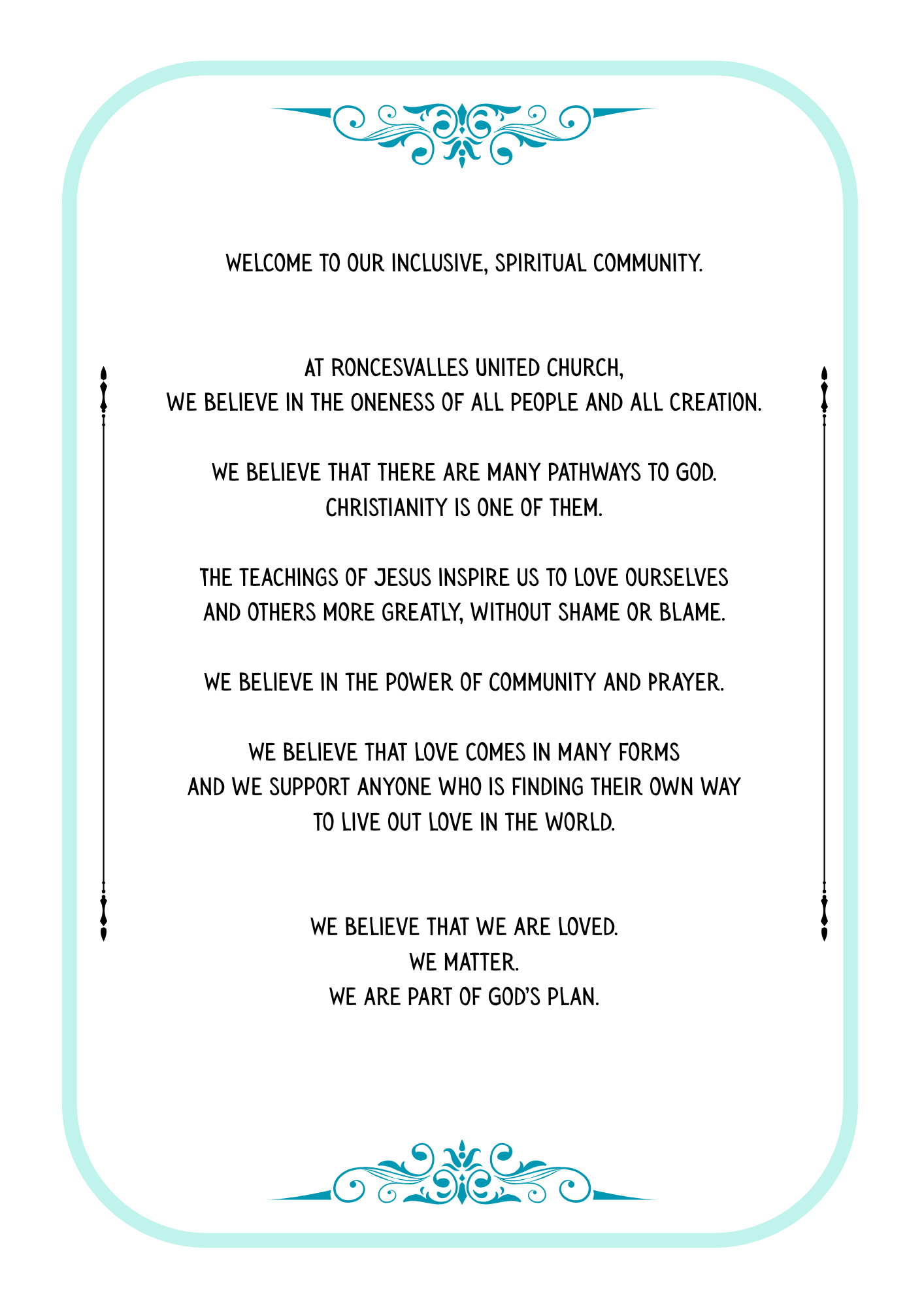 Weekly Service | Join Our Live Stream — Roncesvalles United Church