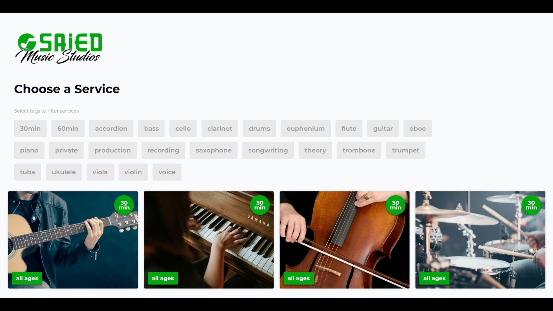 Music Lessons in Tulsa | Saied Music Studios | Since 1946