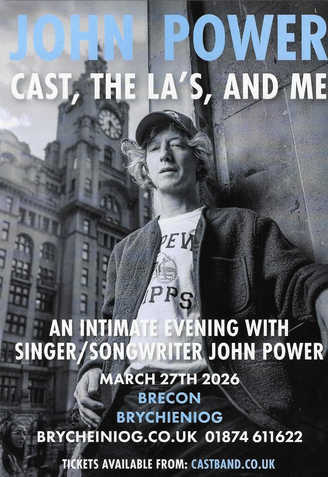 John Power: Cast, The La's, and Me — Visit Brecon