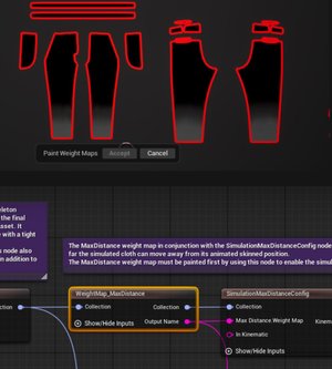 Chaos Cloth:Kinematic Collider using a Metahuman- UE5.5 — Michelle E ...