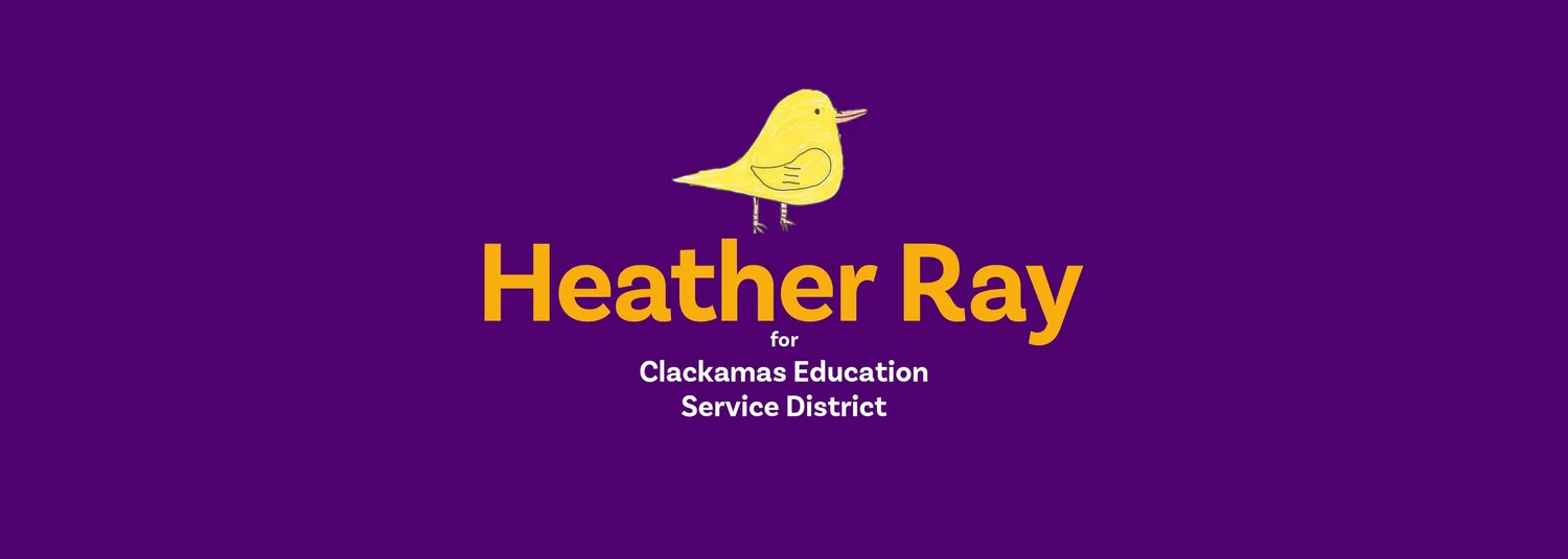 About — Heather Ray for Clackamas