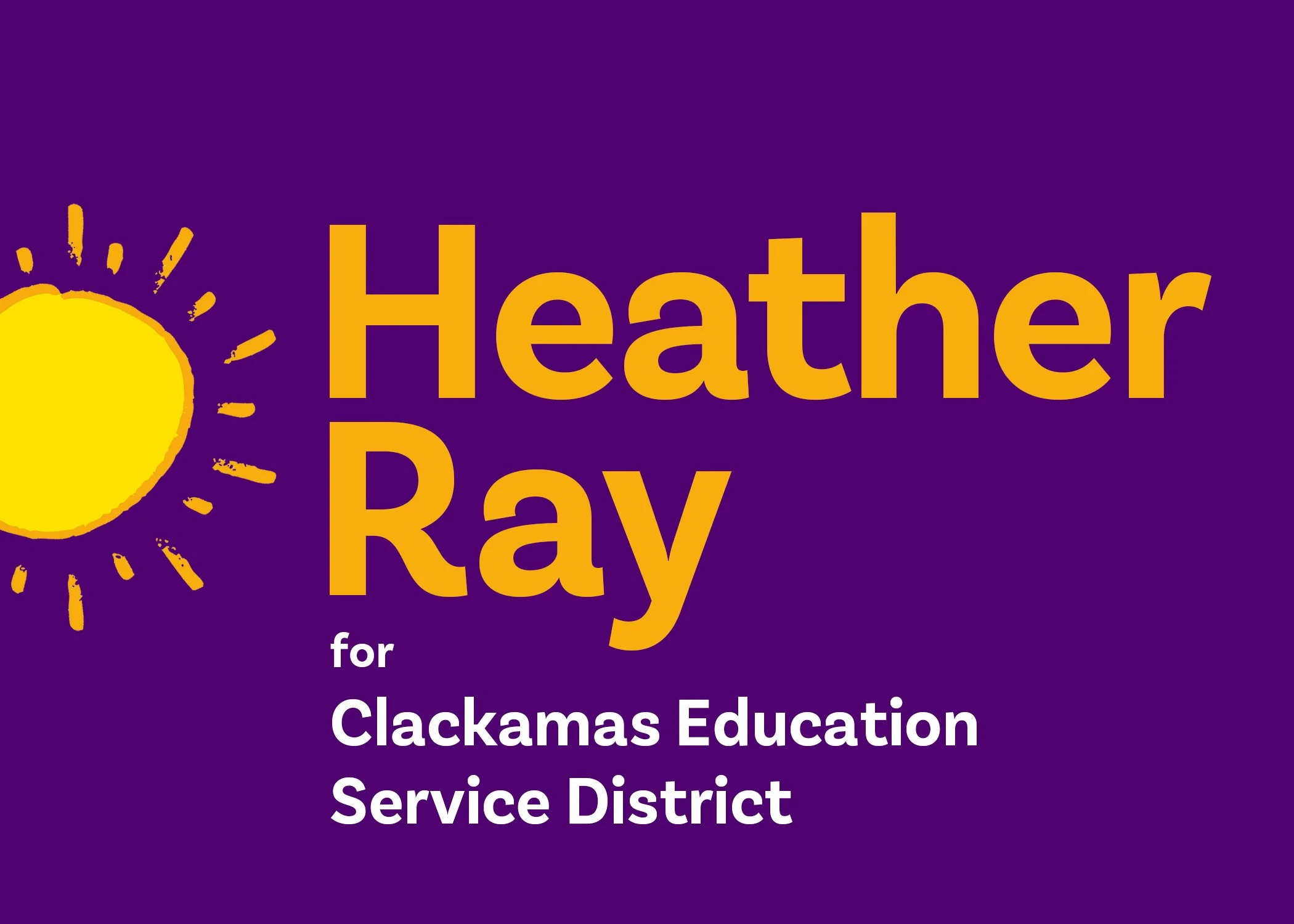 Heather Ray for Clackamas
