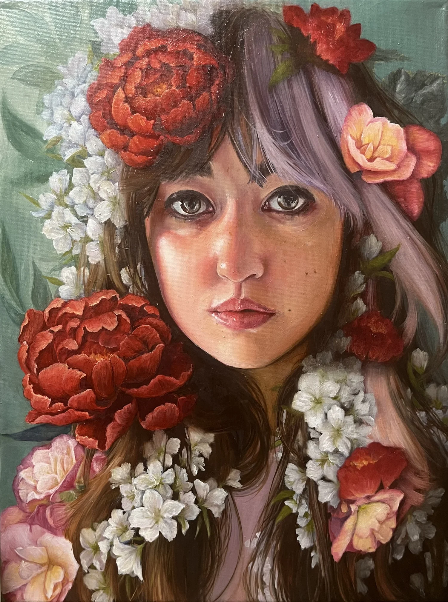 Nina Lee Fine Art Live Wedding Painting