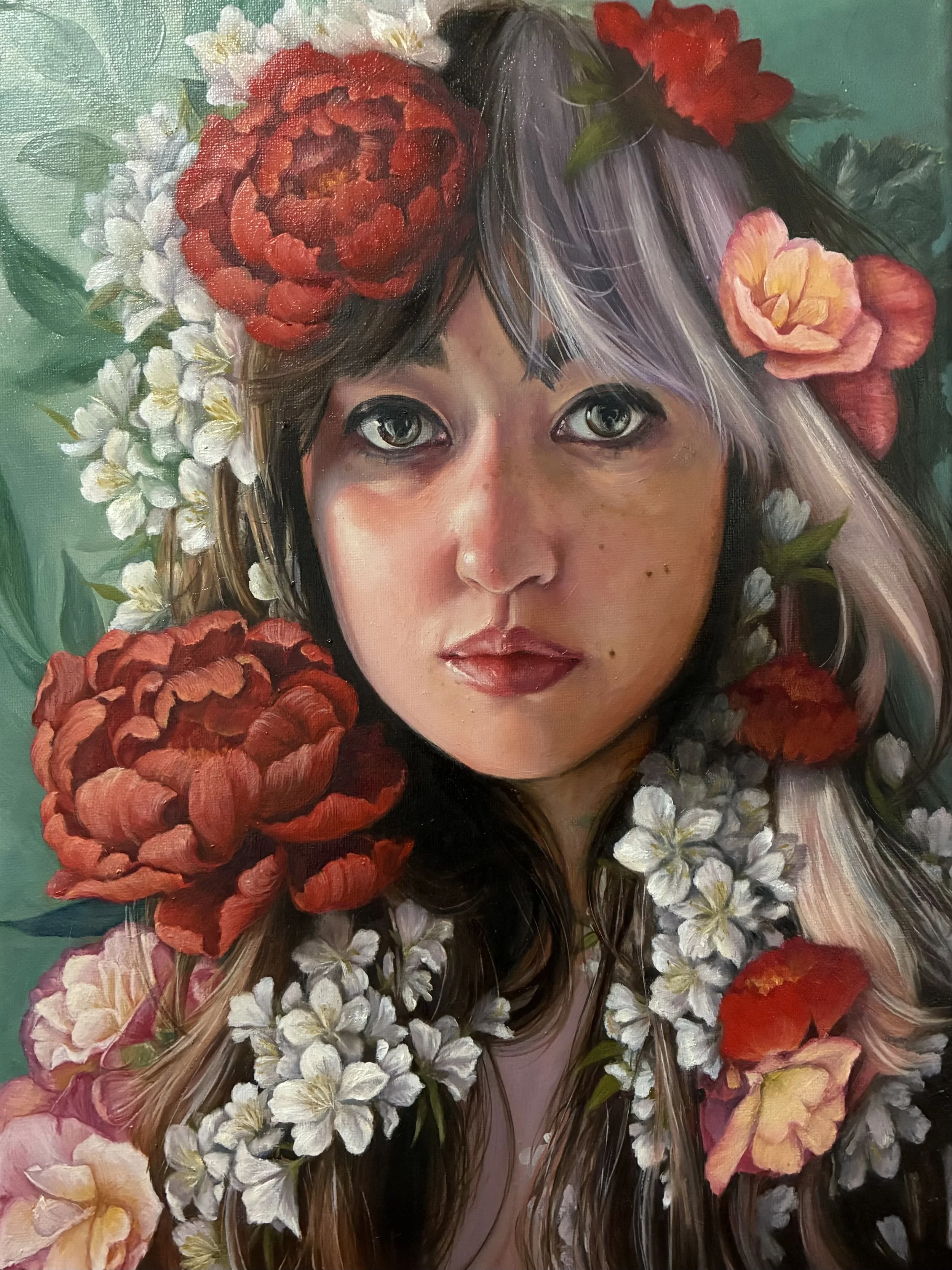 Nina Lee Fine Art Live Wedding Painting