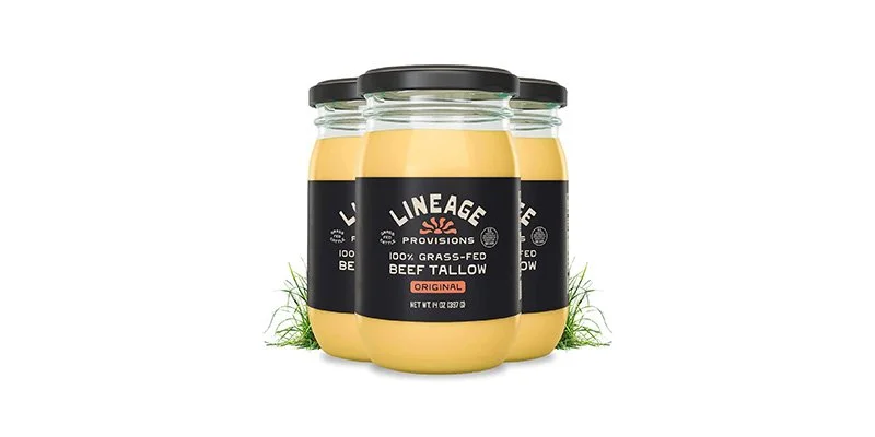 Lineage Provisions – Seed Oil Free, Grass-Fed Beef Tallow, Protein ...