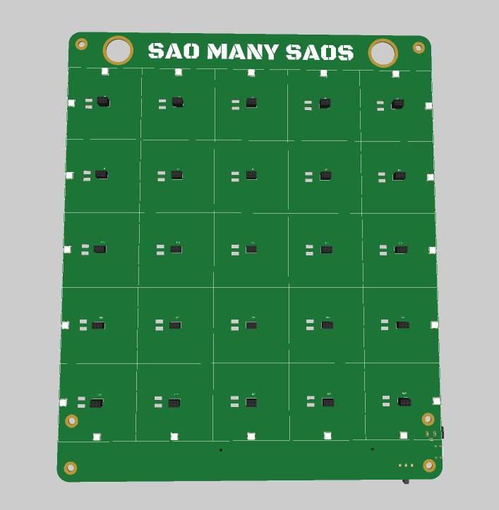 SAO Many SAOs Badge DEFCON 33 — Coruscant Ventures