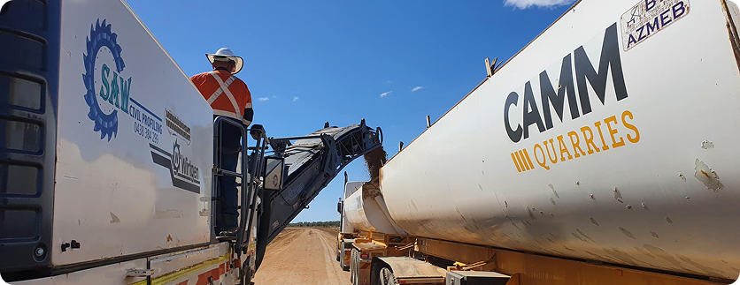 Road Milling & Profiling QLD | SAW Civil Profiling