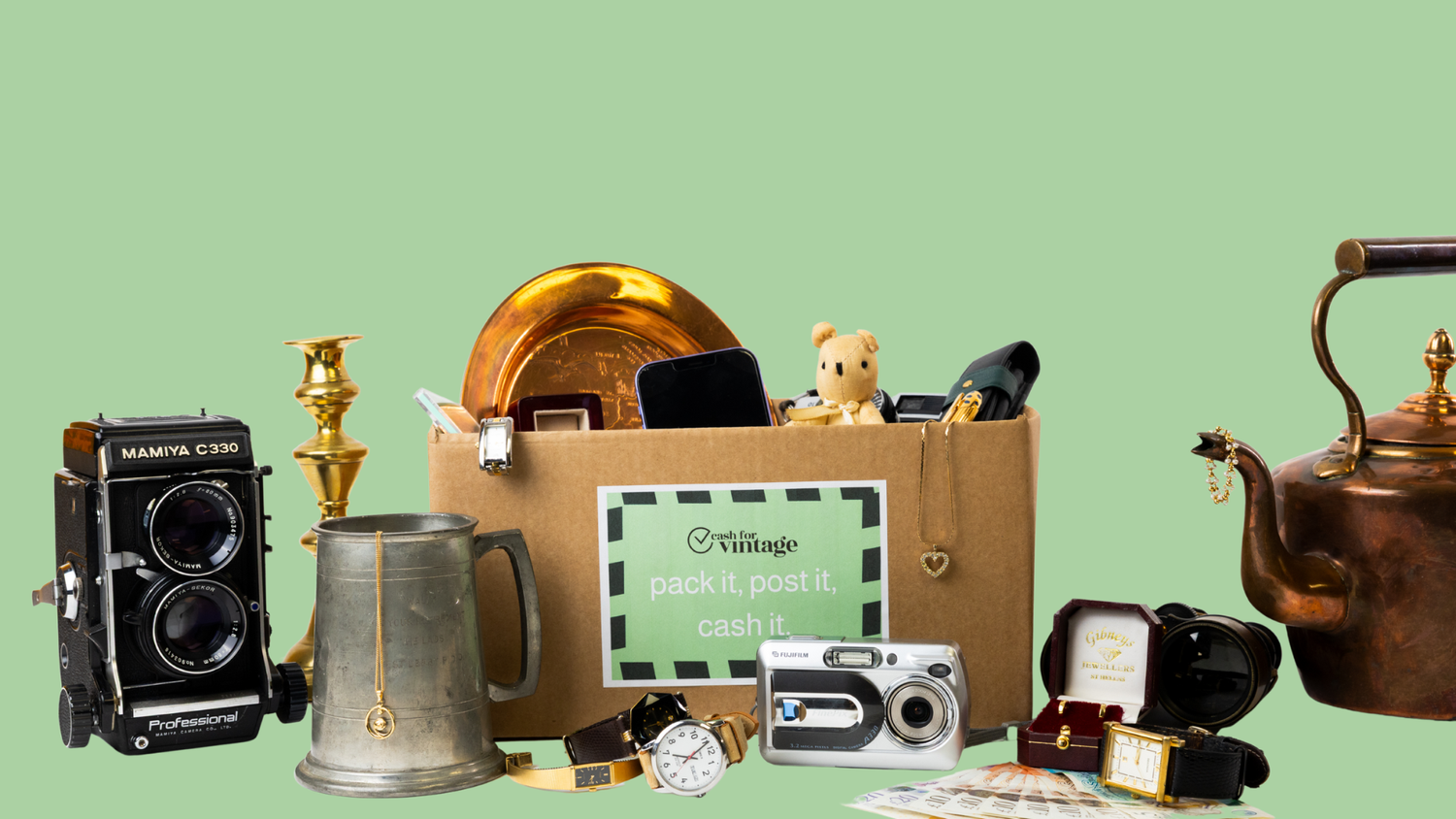 Sell Vintage & Unwanted Items for Cash | Cash For Vintage UK