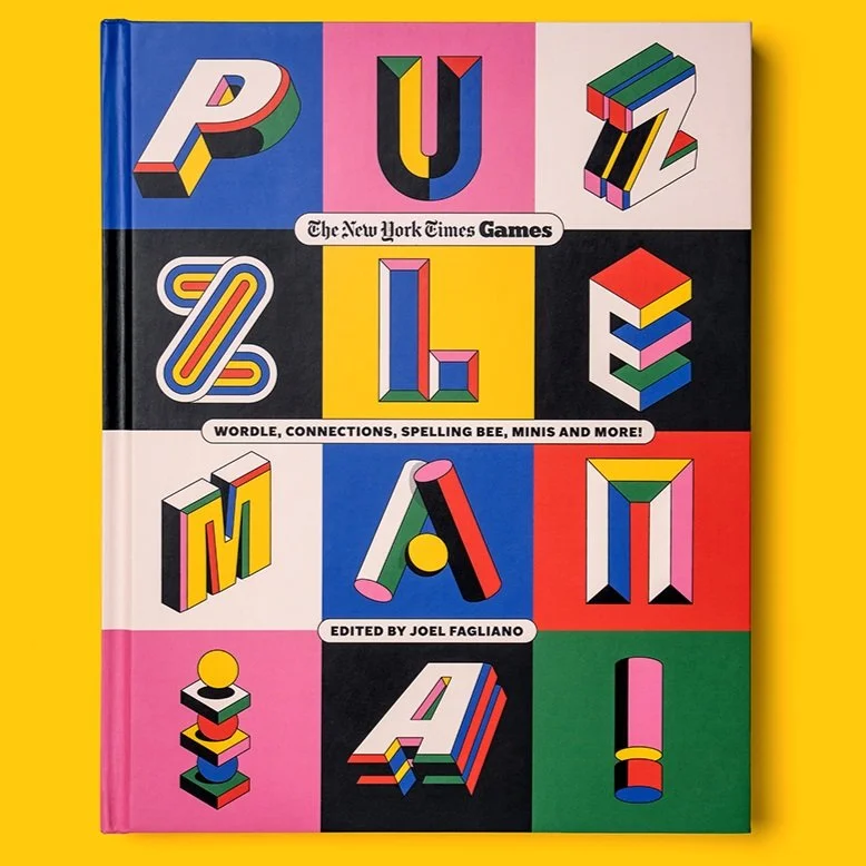Puzzle Mania! Book | Wordle, Connections, Spelling Bee, Minis and More!