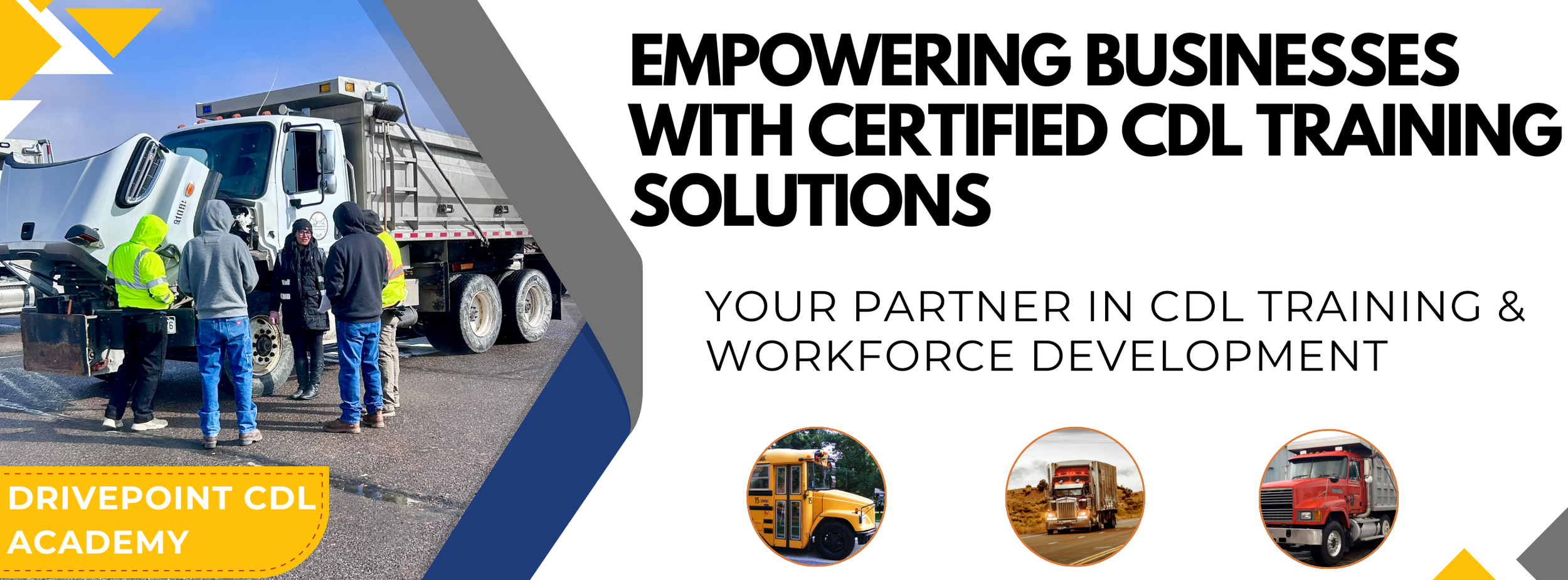 Business To Business CDL Training — DrivePoint CDL Academy