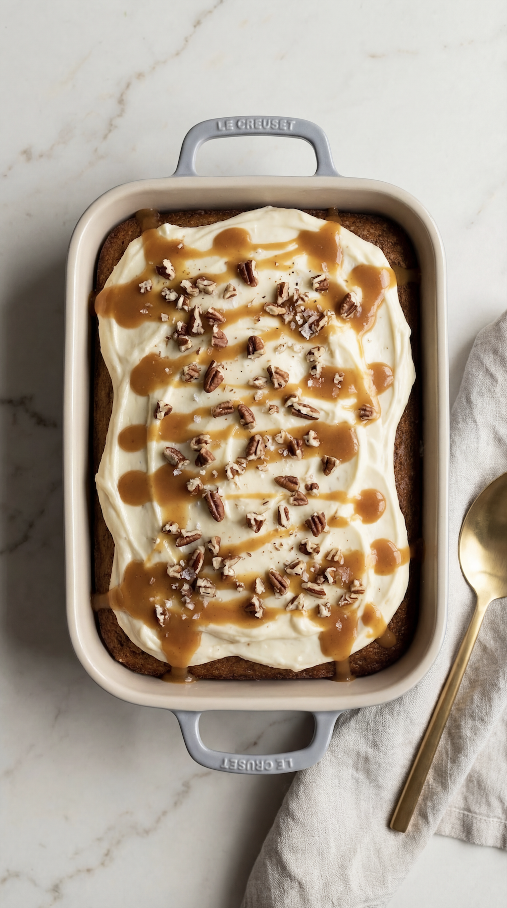 Salted Caramel Brown Butter Banana Cake — One Pot Pia