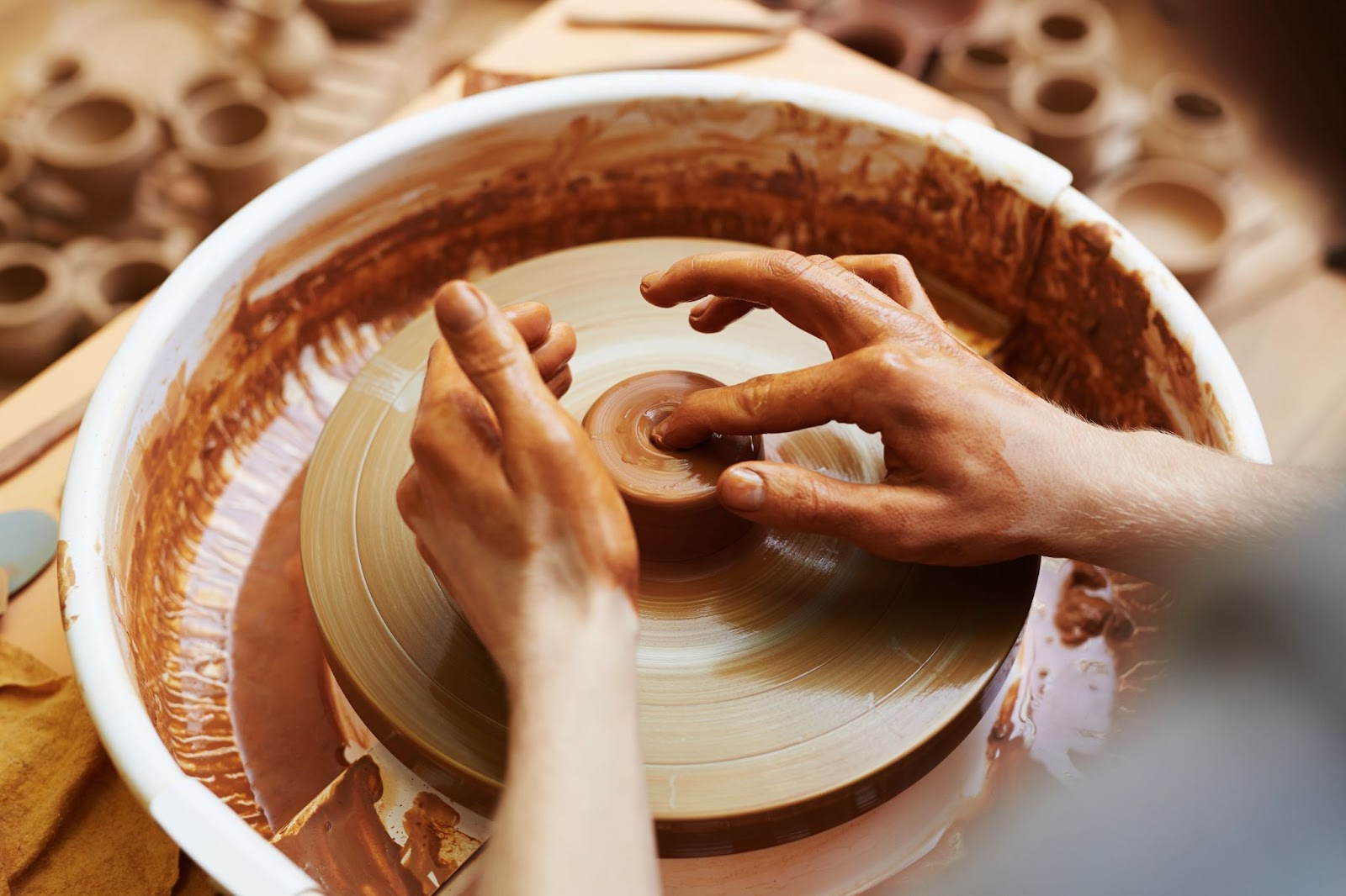 Top Tips for Beginners in Wheel Throwing Classes — POT STUDIOS