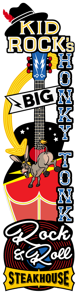 MENU — Kid Rock's Big Honky Tonk & Steakhouse