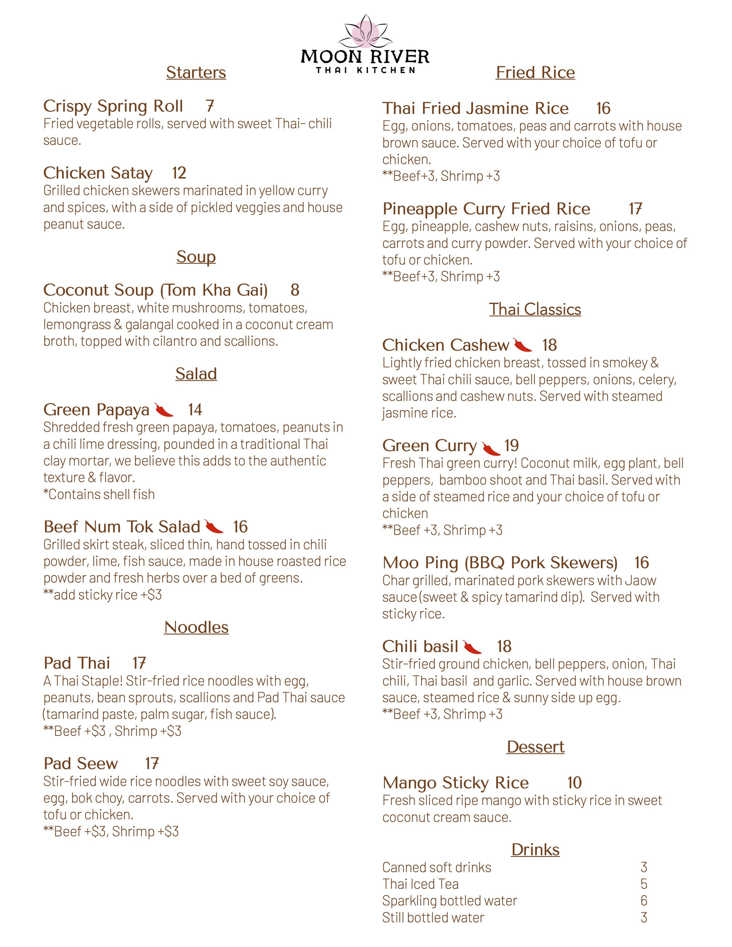 Moon River - Thai Kitchen