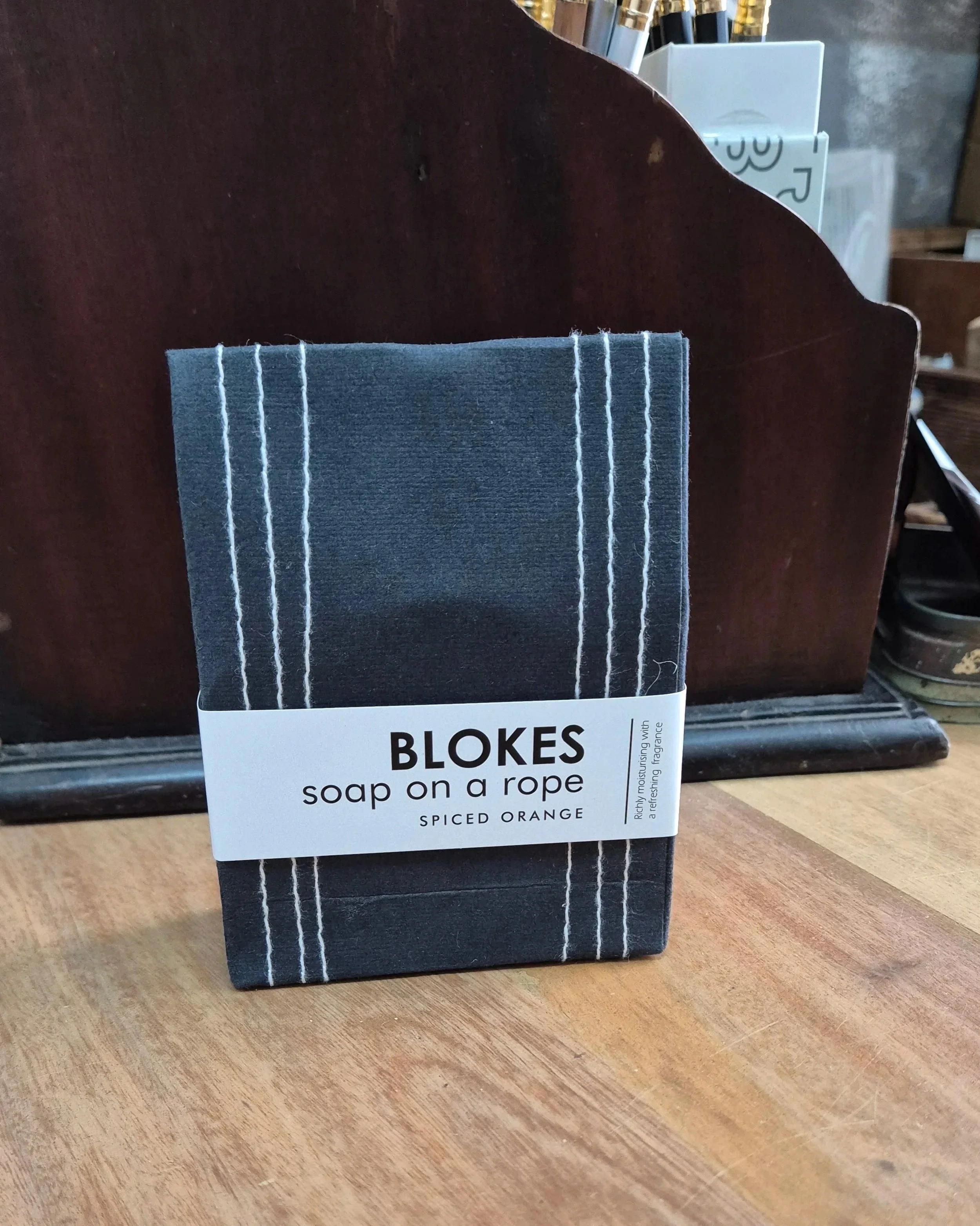 Thurlby Blokes Soap on a Rope - Spiced Orange — The Paper Store