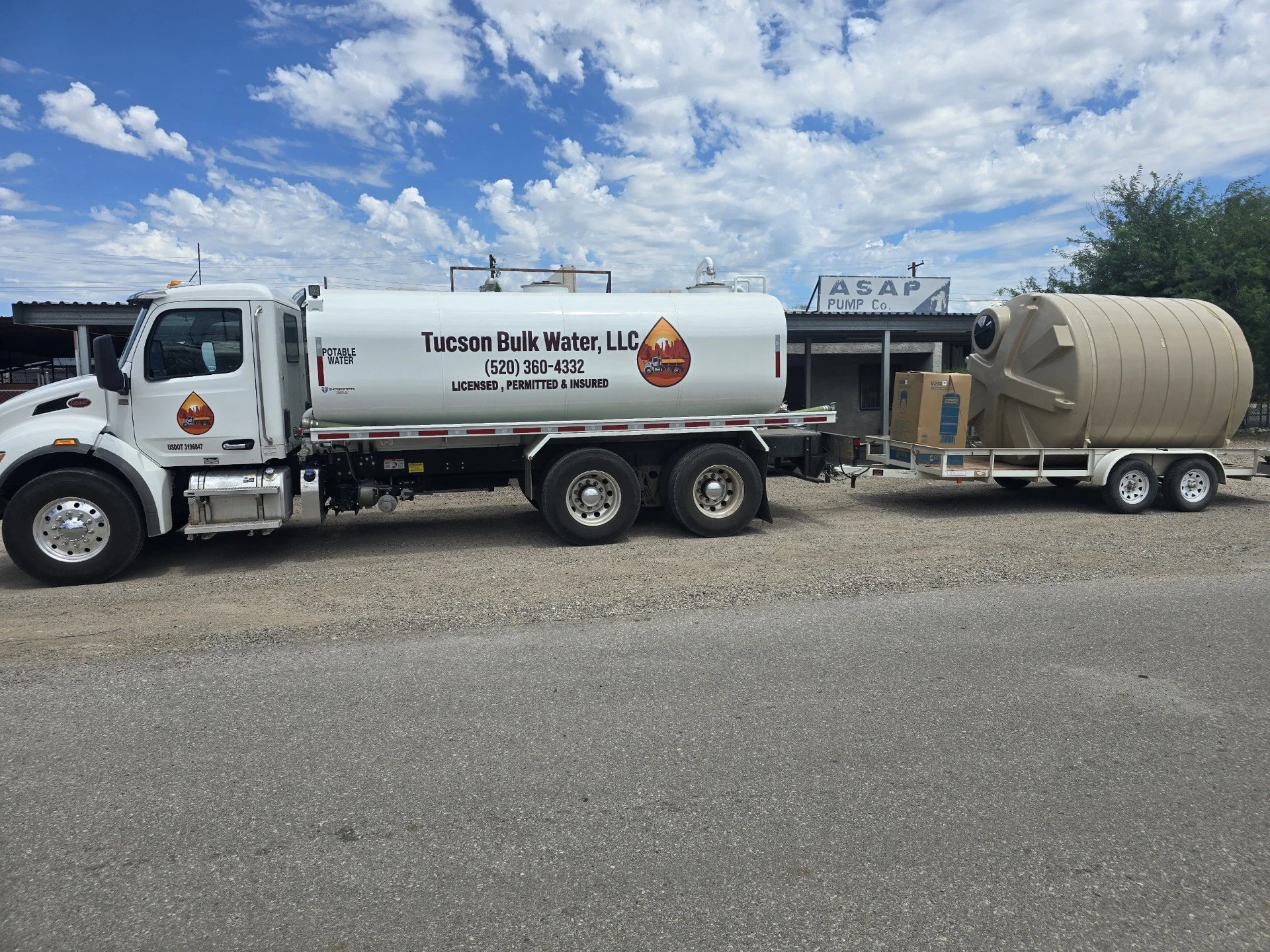 Tucson Bulk Water | Fast Bulk Water Delivery
