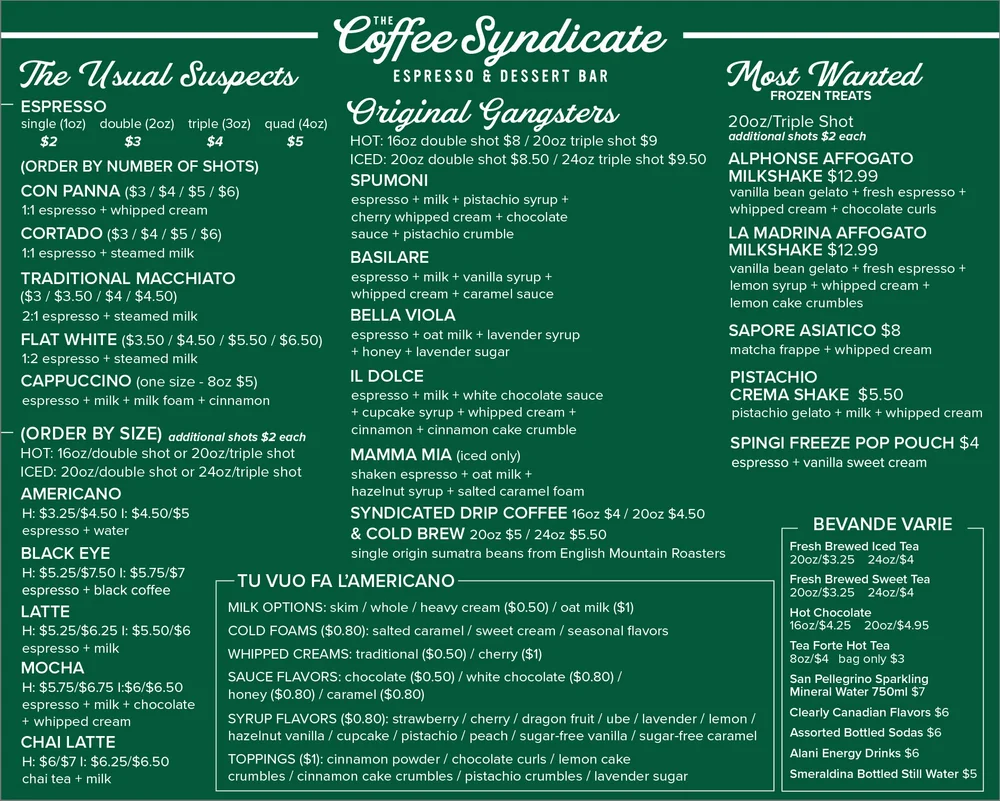 The Coffee Syndicate | Visit & Enjoy Coffee Today