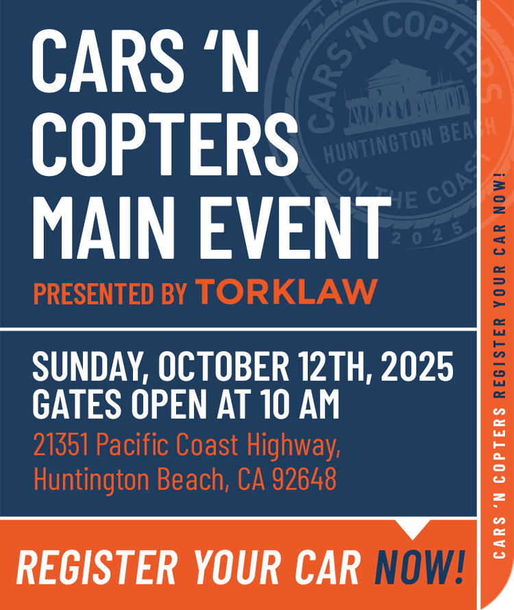 Cars 'N Copters on the Coast