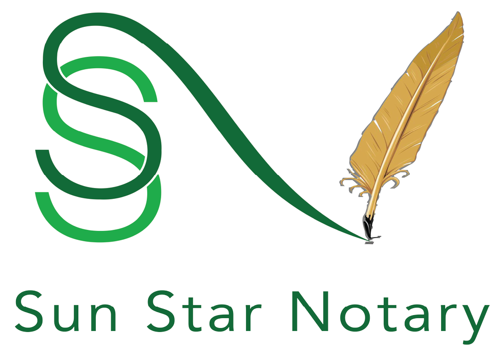 Sun Star Notary | Mobile Notary & Apostille Services in Midland TX