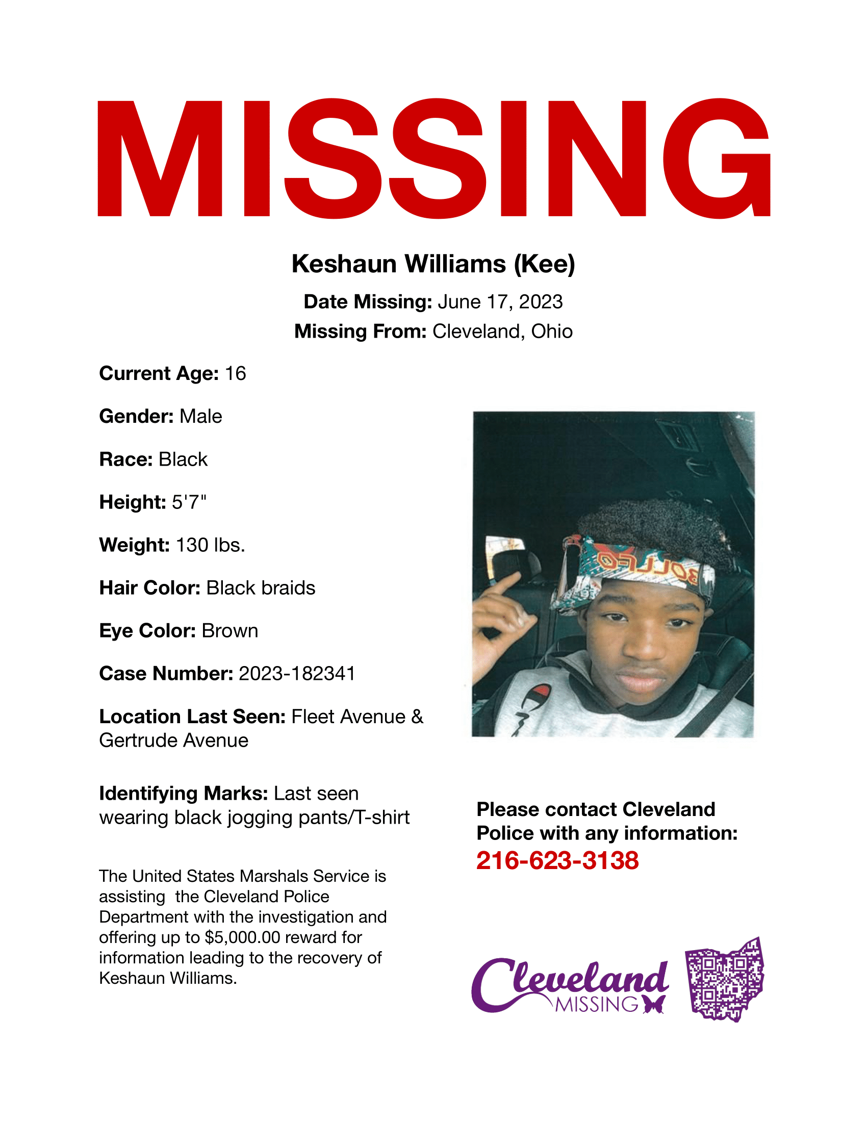 Cold Cases — Cleveland Missing