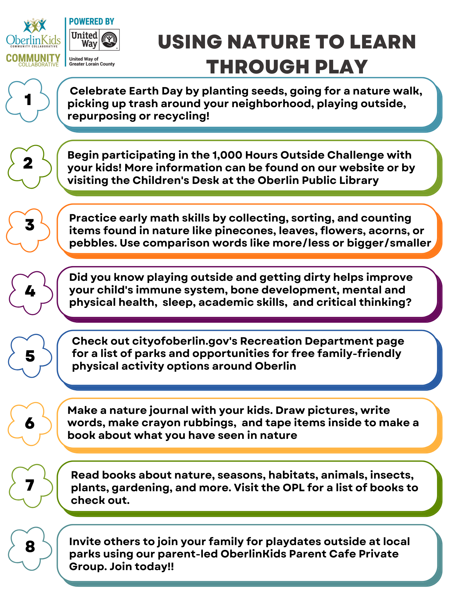 Using Nature to Learn Through Play — OberlinKids