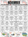 November Activity Calendar — OberlinKids