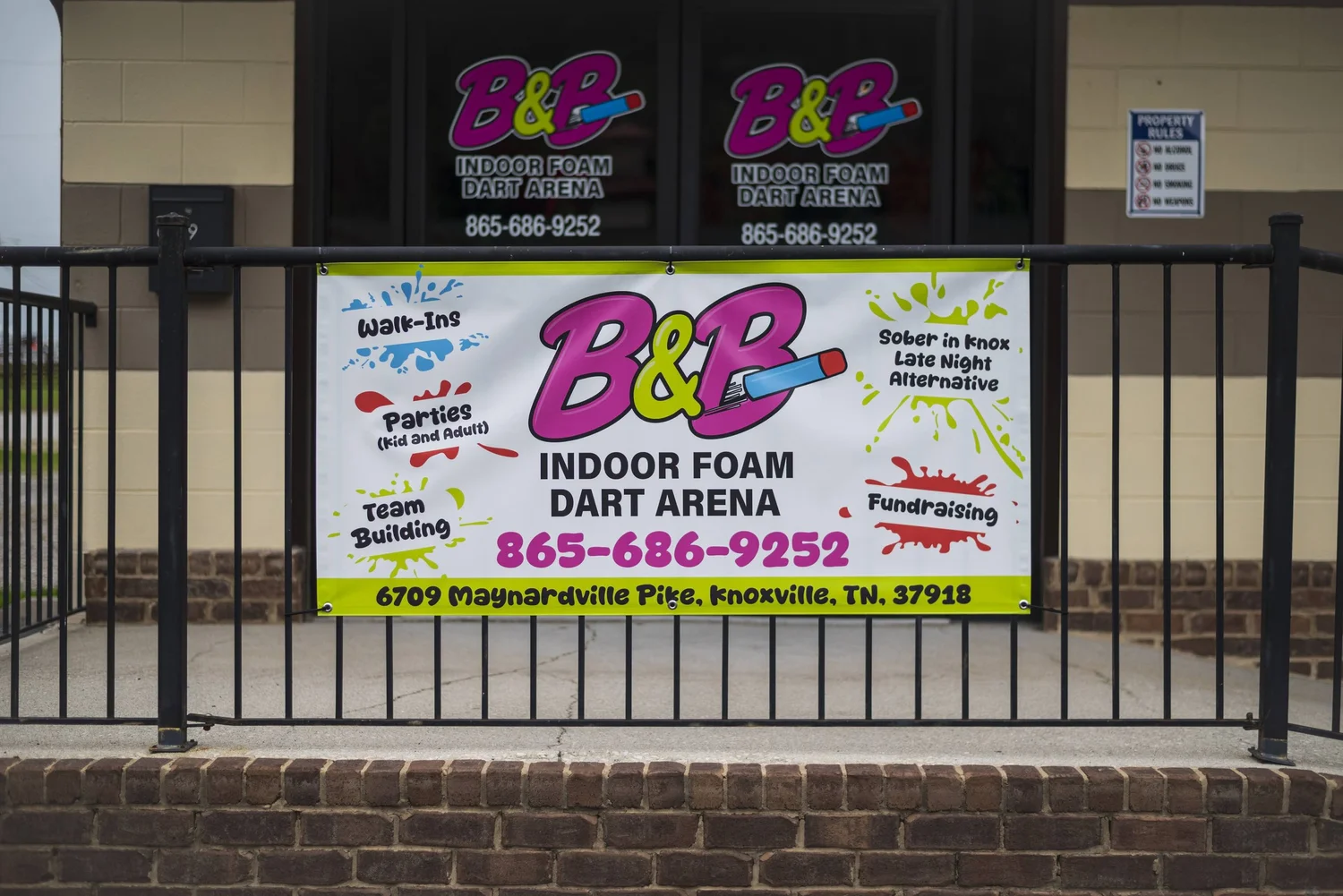 Nerf Battle Arena Pricing & Hours | Knoxville Indoor Play — B&B Indoor ...